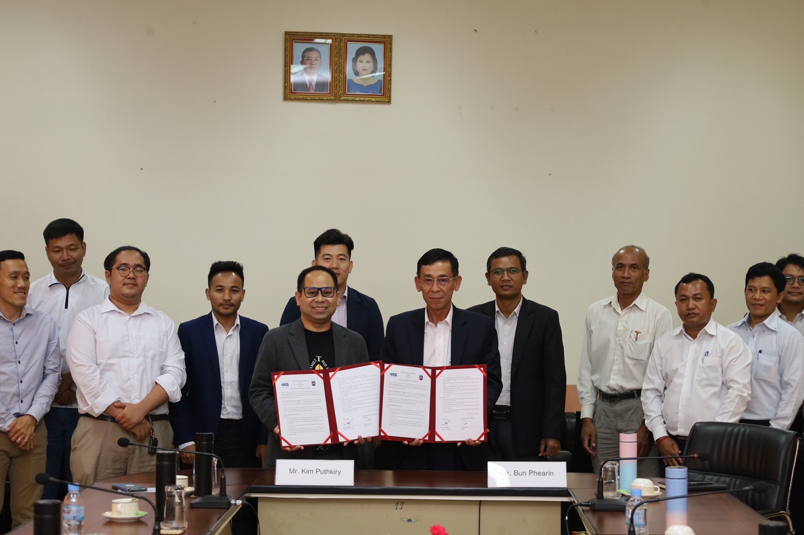 ពិធីចុះហត្ថលេខាលើអនុស្សរណៈនៃការយោគយល់គ្នារនៃការយោគយល់គ្នារវាង NPIC និង ...